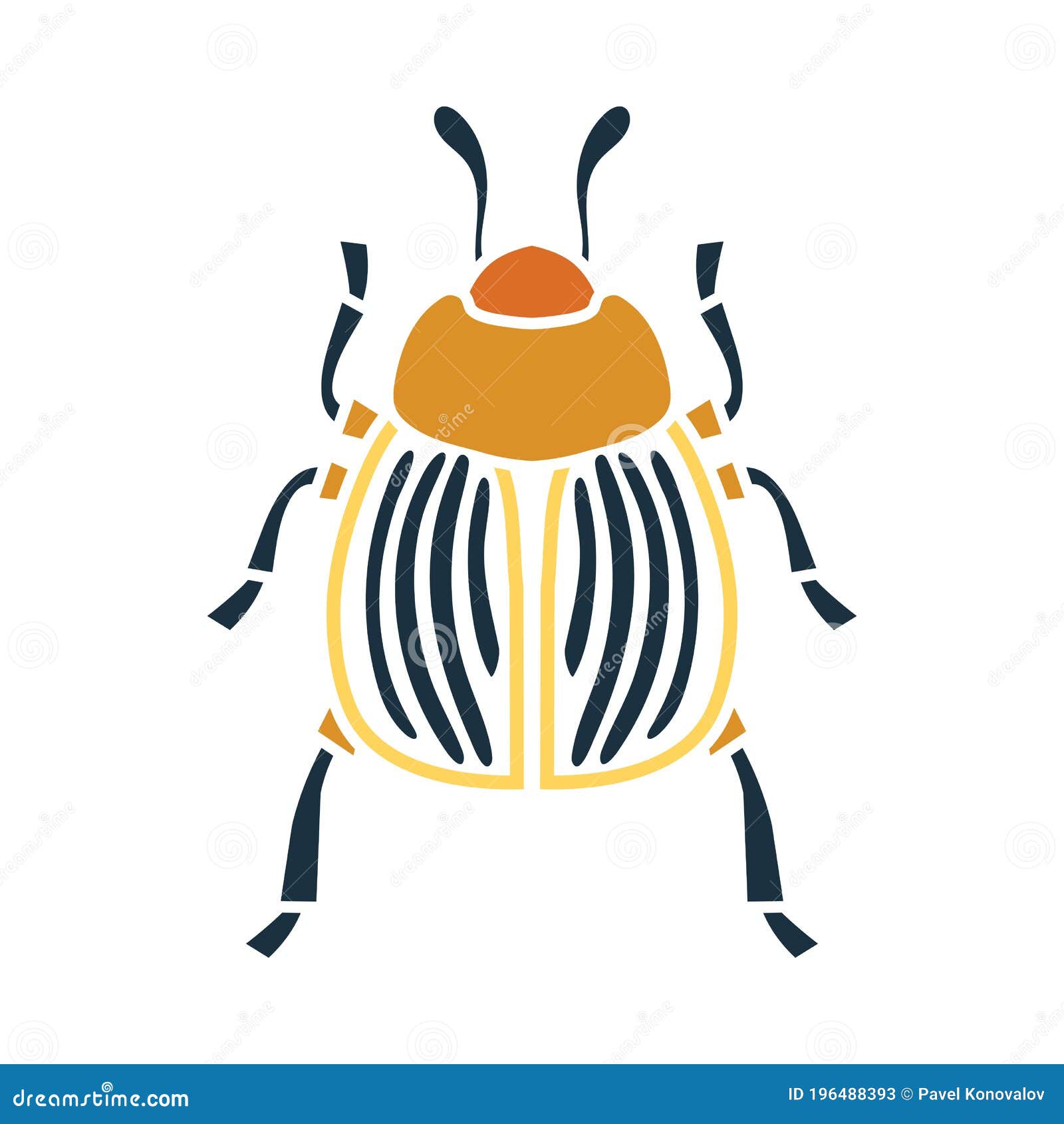 Beetle Icon. Trendy Flat Vector Beetle Icon On White Background ...