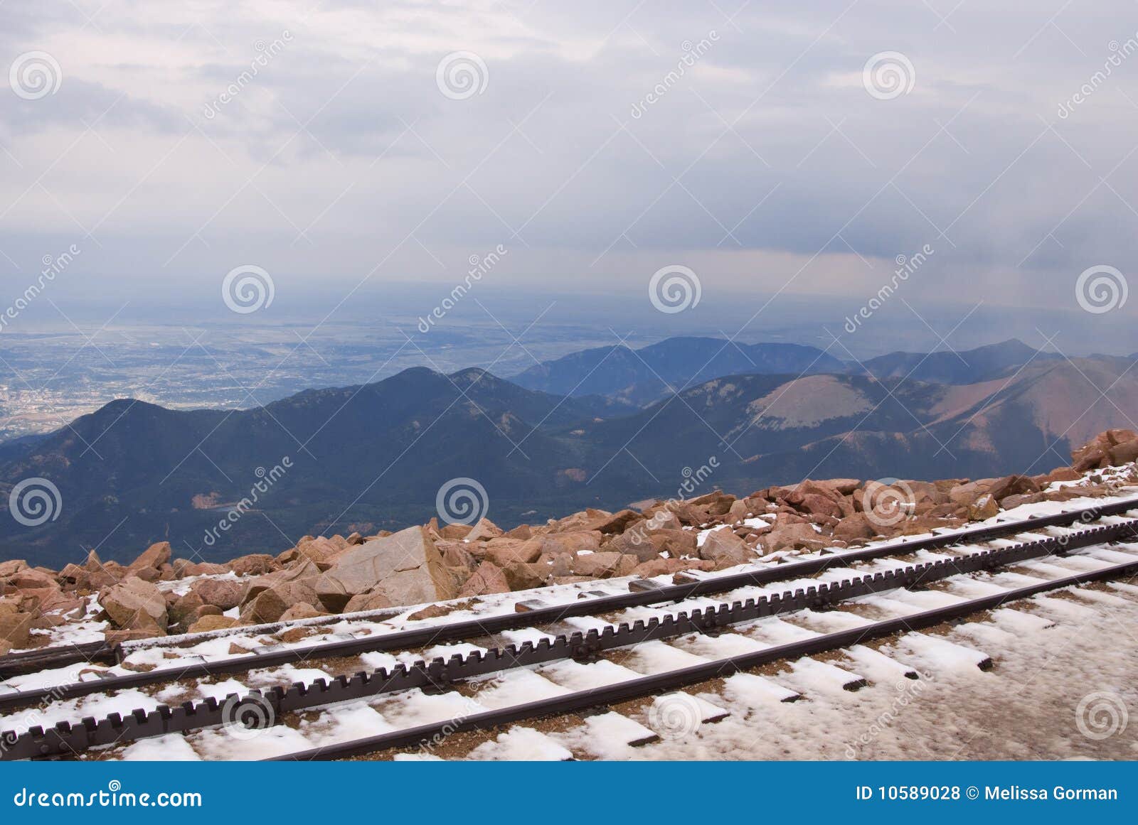 Colorado Cog Tracks stock photo. Image of scenic, train - 10589028
