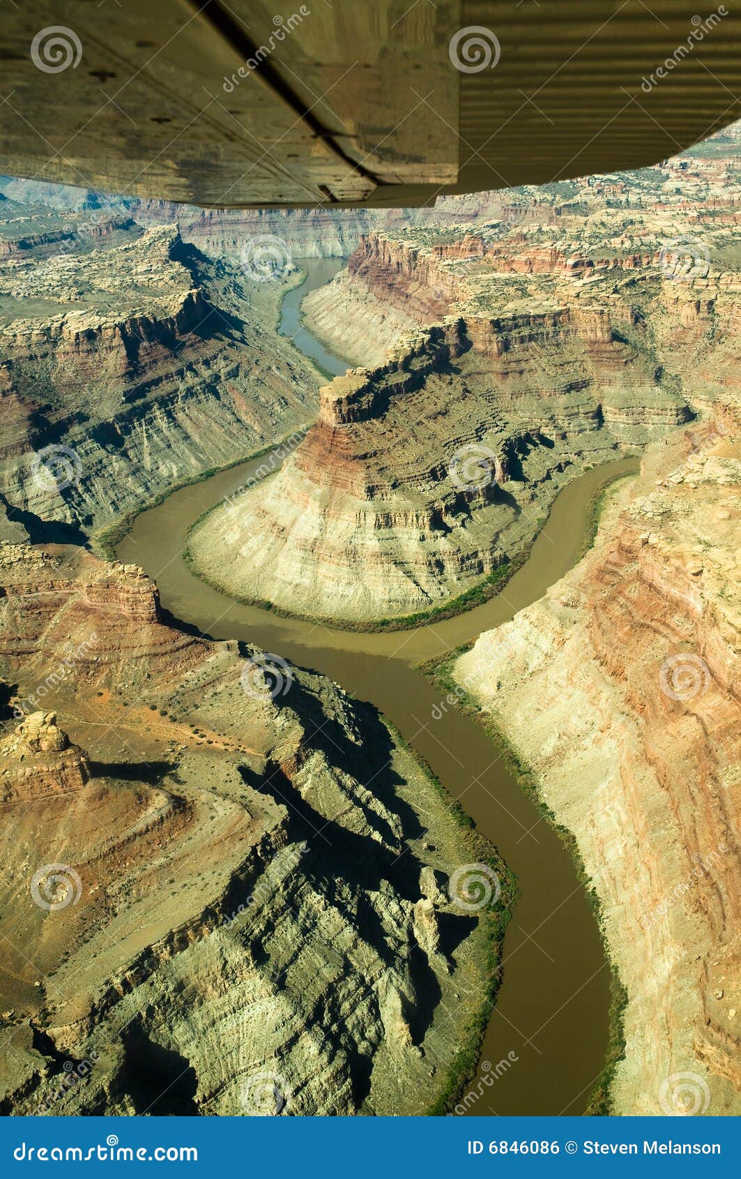 Colorado Confluence Green River Arkivfoto - Bild av förträffligt, grön ...