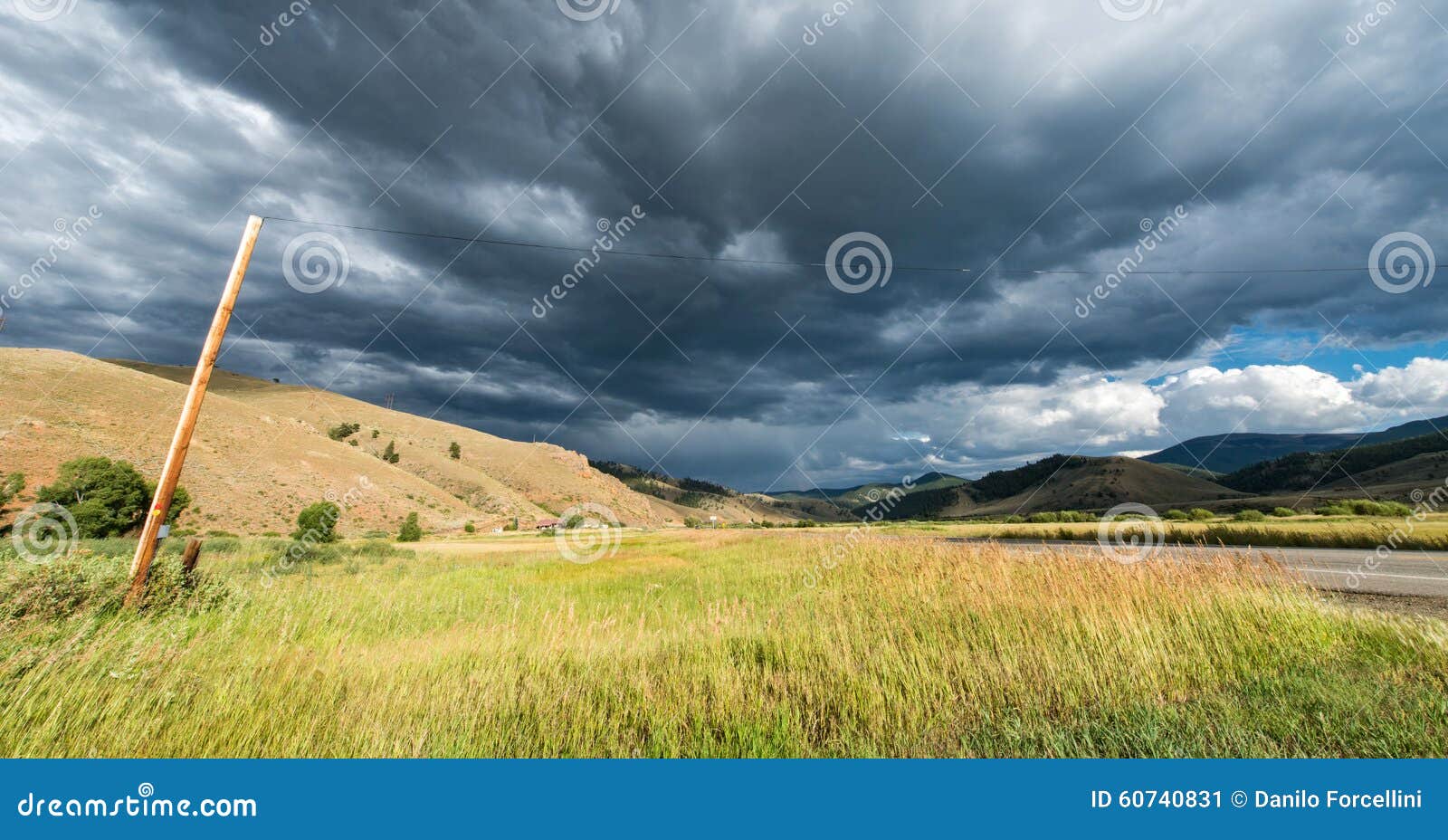 Colorado countryside stock image. Image of country, tree - 60740831