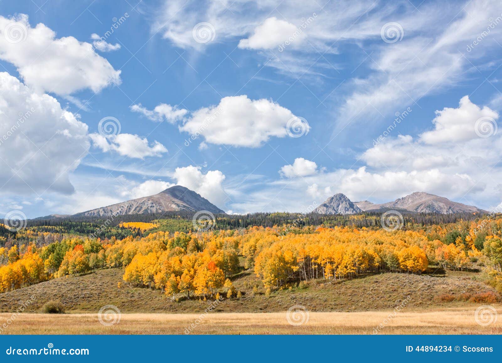 Colorado Fall Mountain Scenic Stock Photo - Image of nature, rockies ...