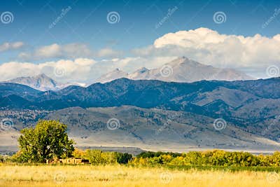 Colorado Front Range stock image. Image of clouds, continental - 6758625