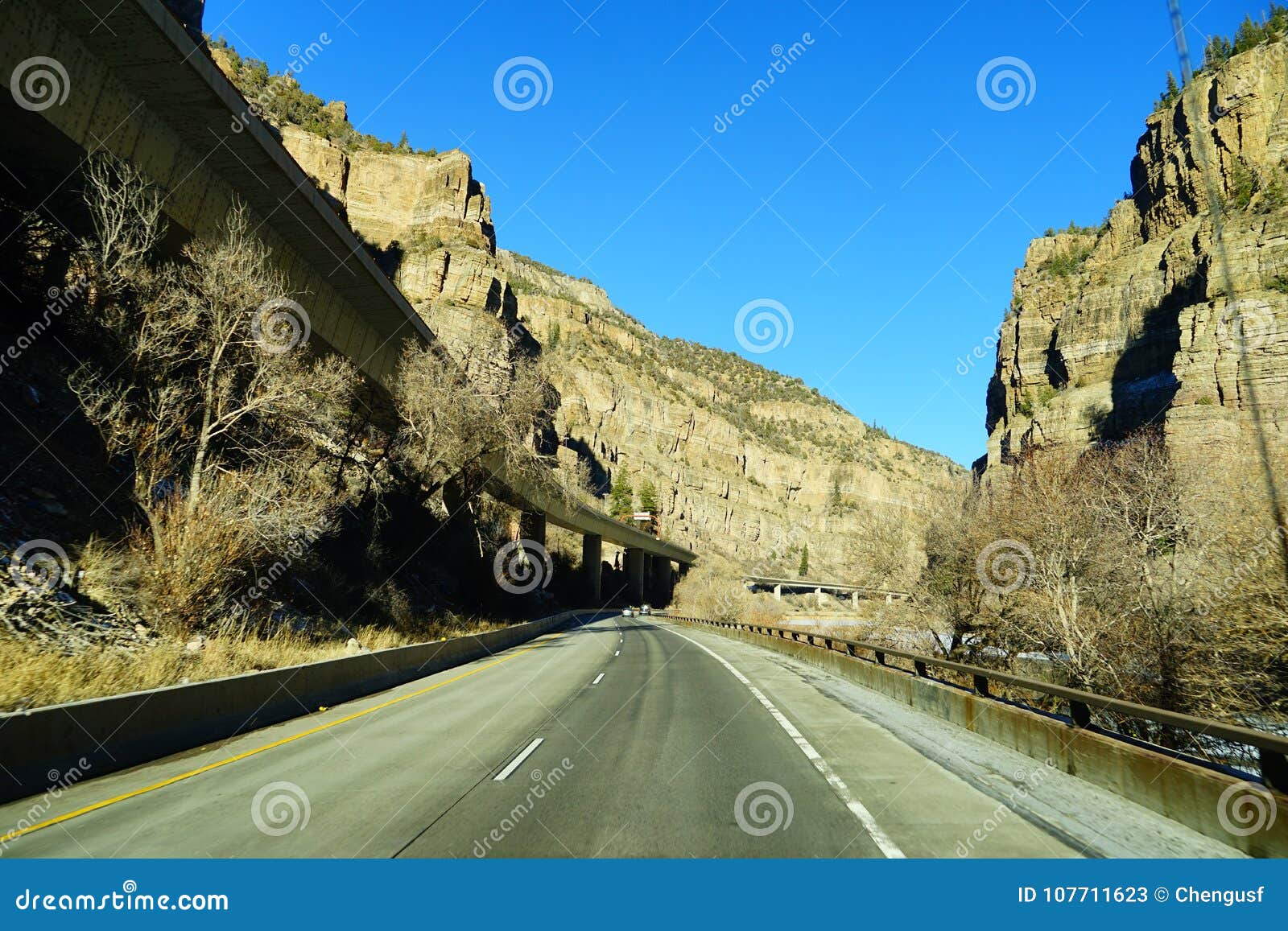Colorado highway landscape stock image. Image of emotive - 107711623