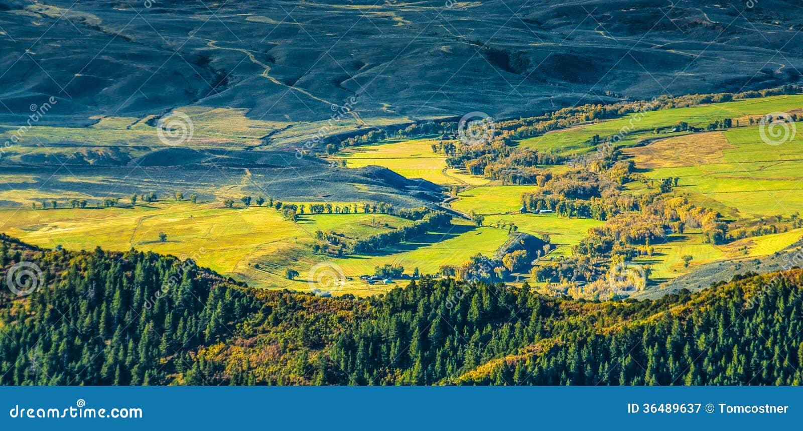 Colorado landscape stock image. Image of colorado, valleys - 36489637