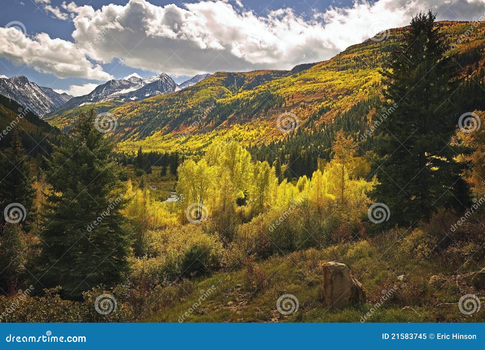 Colorado Mountain Pass stock image. Image of national - 21583745