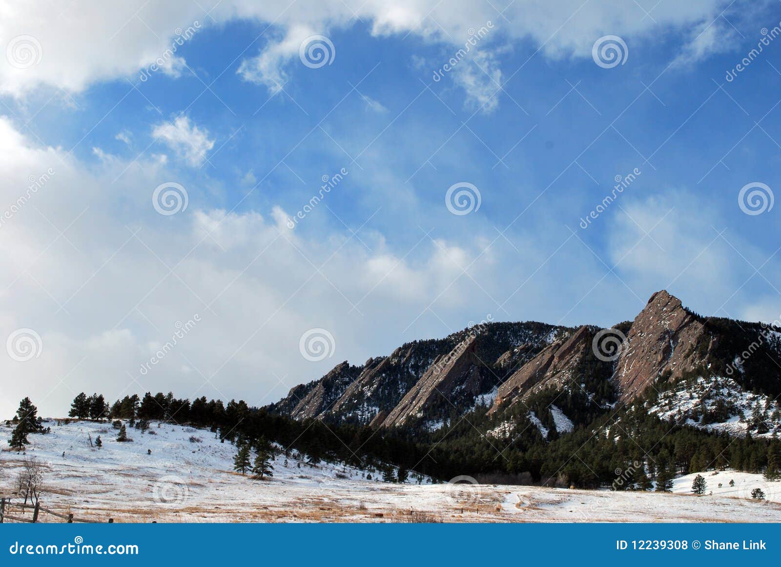 Colorado Mountain Scene stock photo. Image of rockies - 12239308