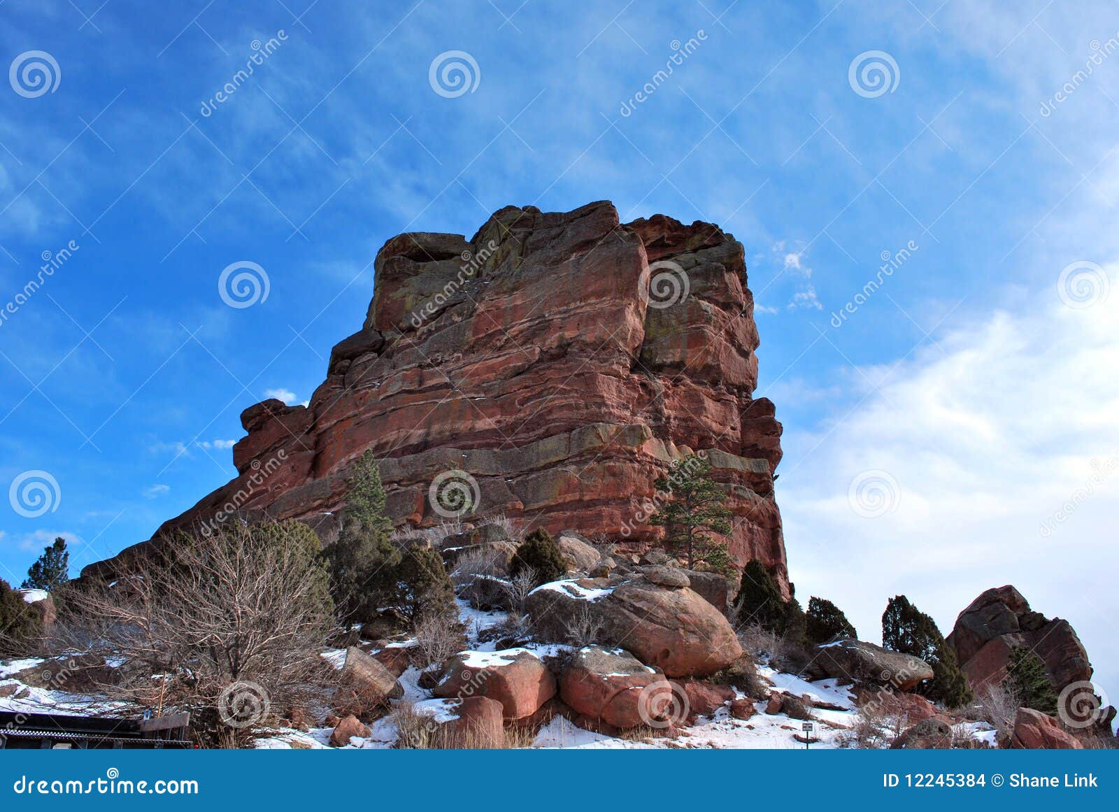 Colorado Mountain Scene stock photo. Image of wildlife - 12245384