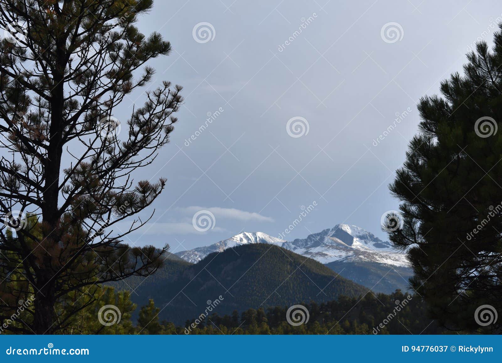 Colorado Mountain View stock image. Image of phenomenon - 94776037