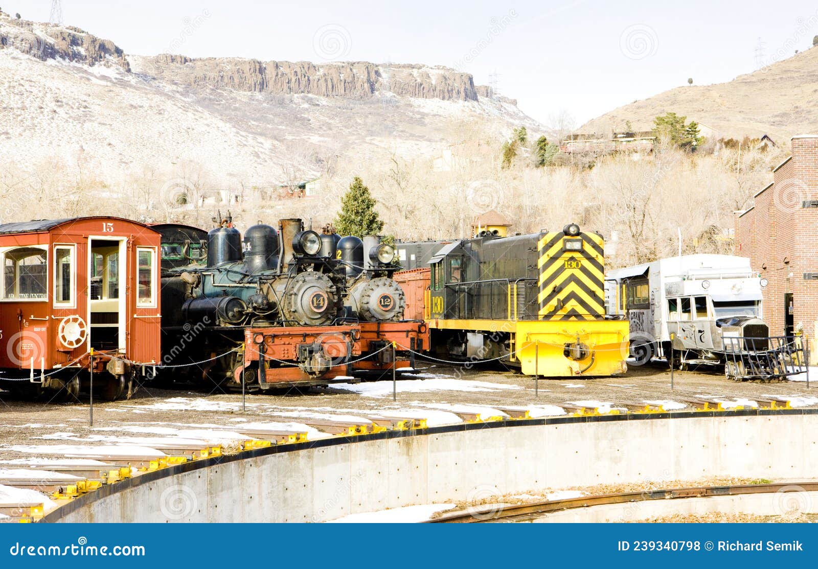 Colorado Railroad Museum, USA Editorial Stock Photo - Image of outdoors ...