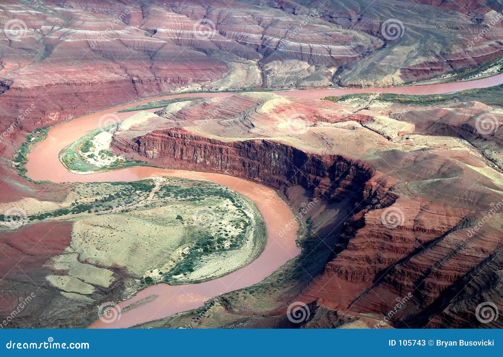 Colorado River Aerial stock image. Image of rocks, water - 105743