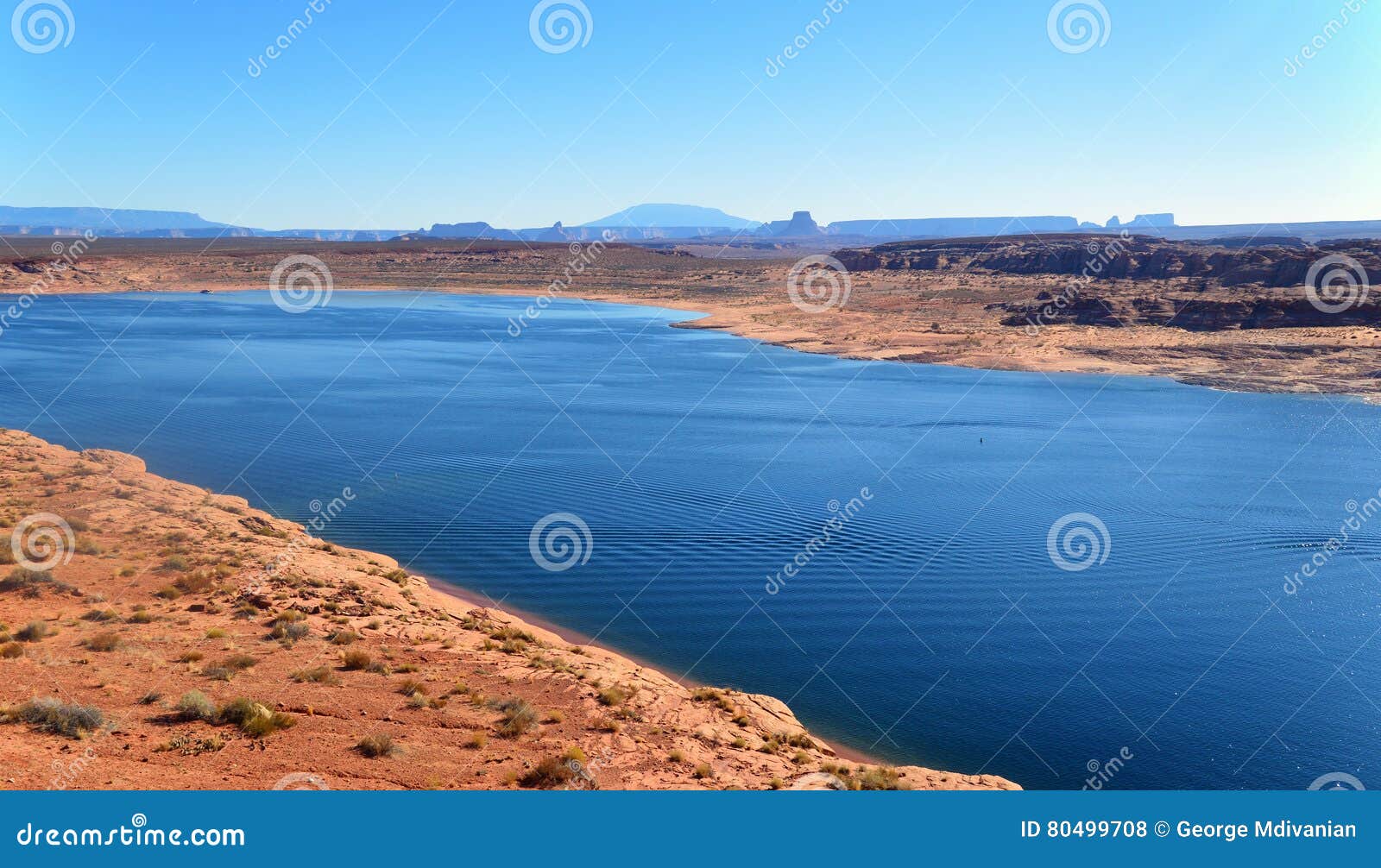 Colorado river. Arizona stock photo. Image of sunset - 80499708