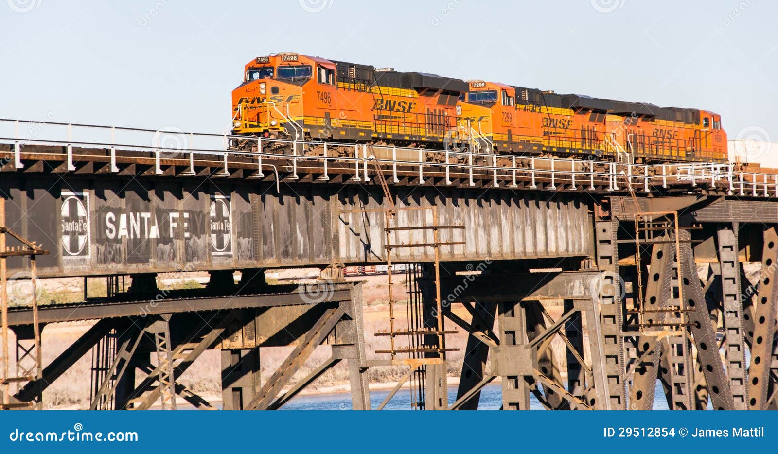 Colorado River Crossing editorial stock image. Image of railroad - 29512854