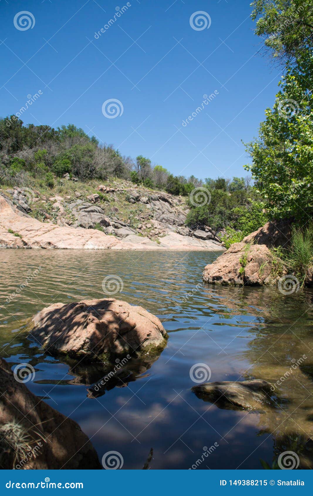 Colorado river, Texas stock image. Image of lake, colorado - 149388215