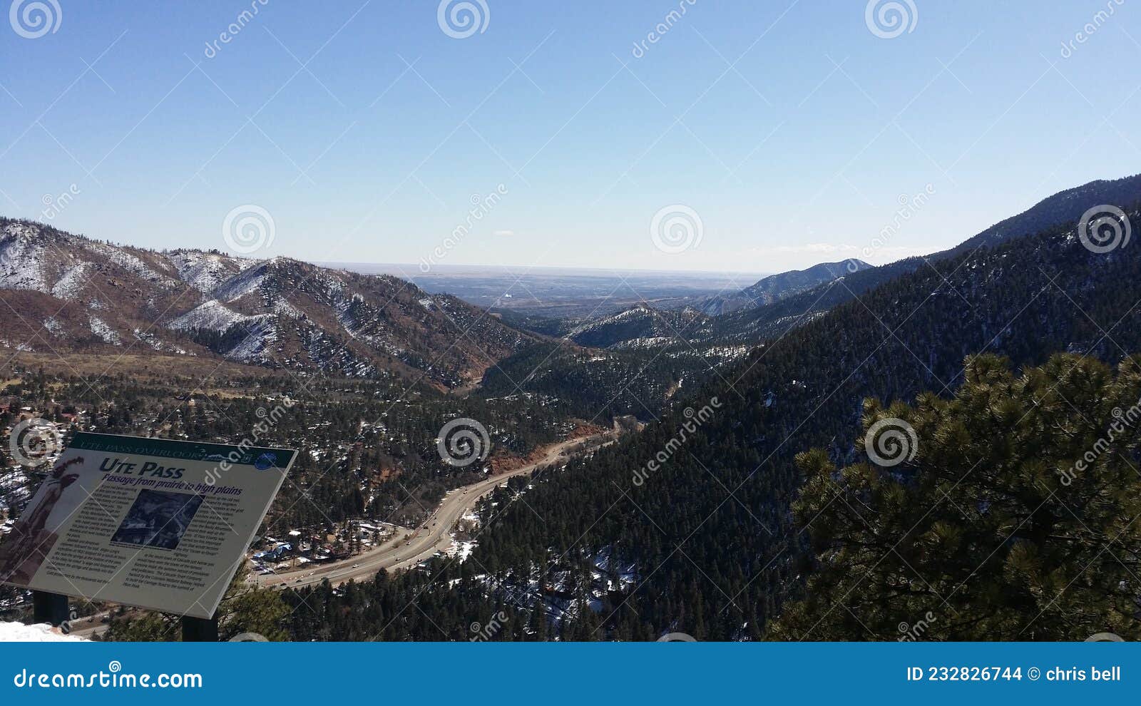 Colorado s Ute Pass editorial stock image. Image of rocky - 232826744