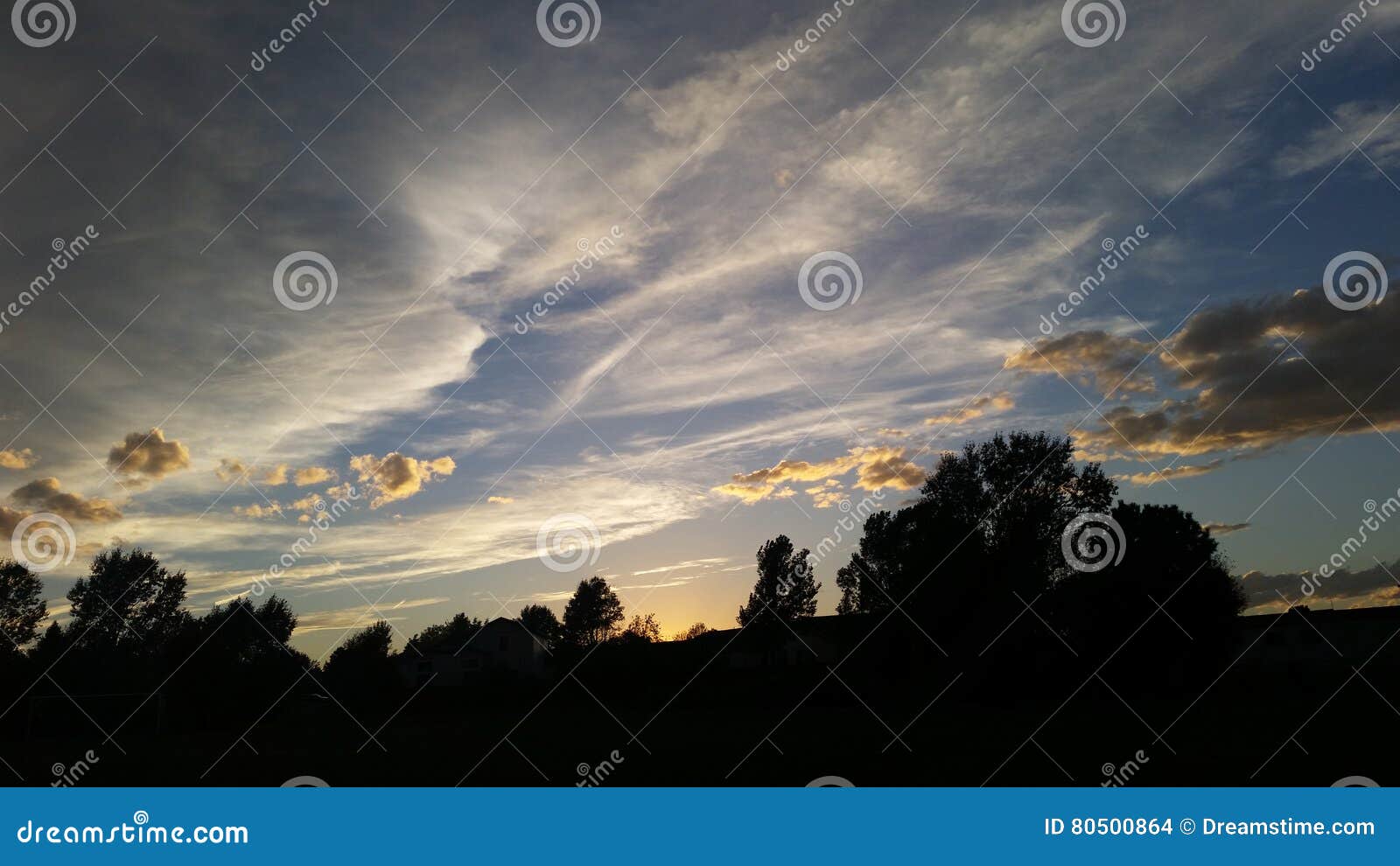 Colorado sky stock photo. Image of drives, evening, beautiful - 80500864