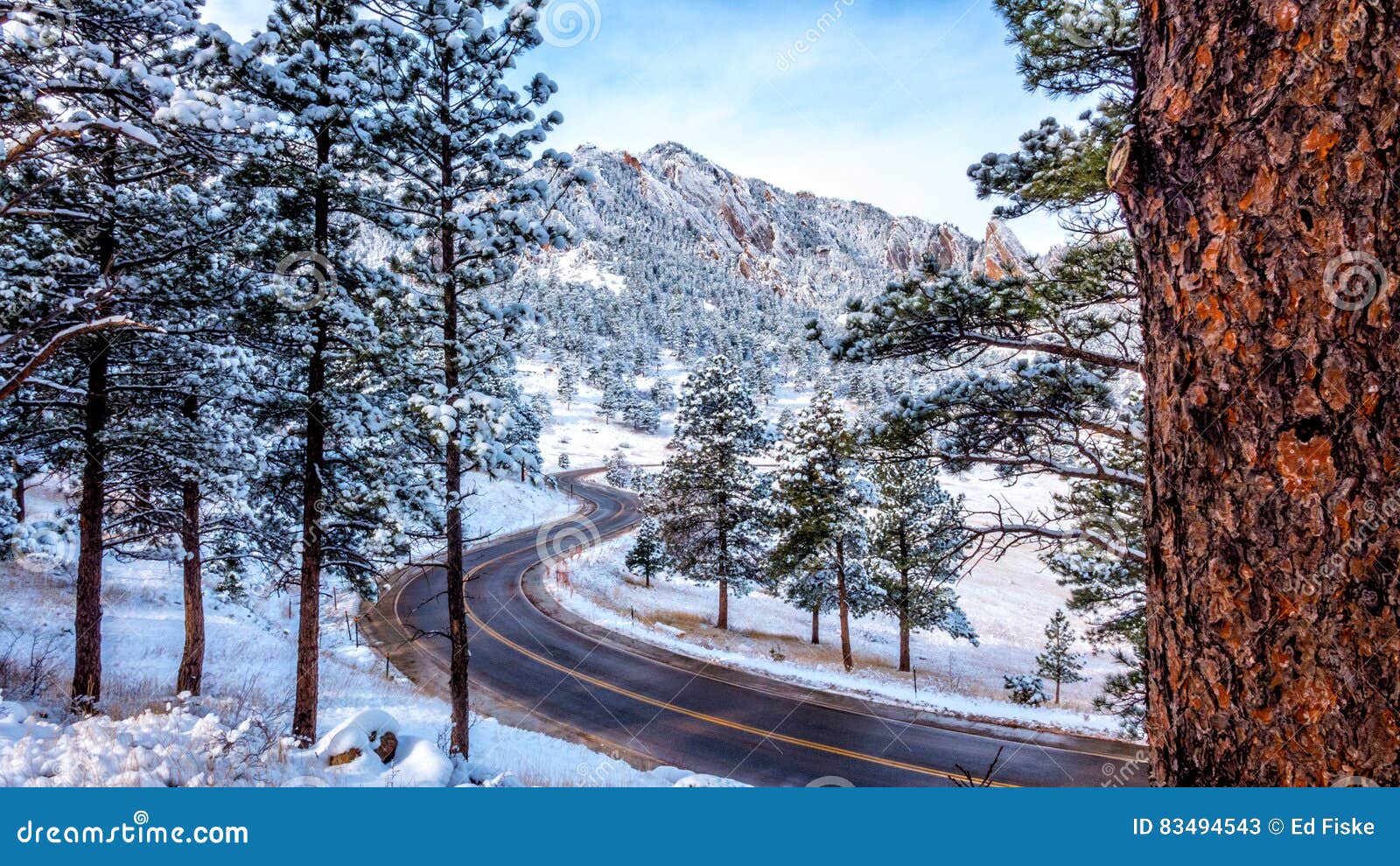 After a Colorado Snowfall stock image. Image of ncar - 83494543