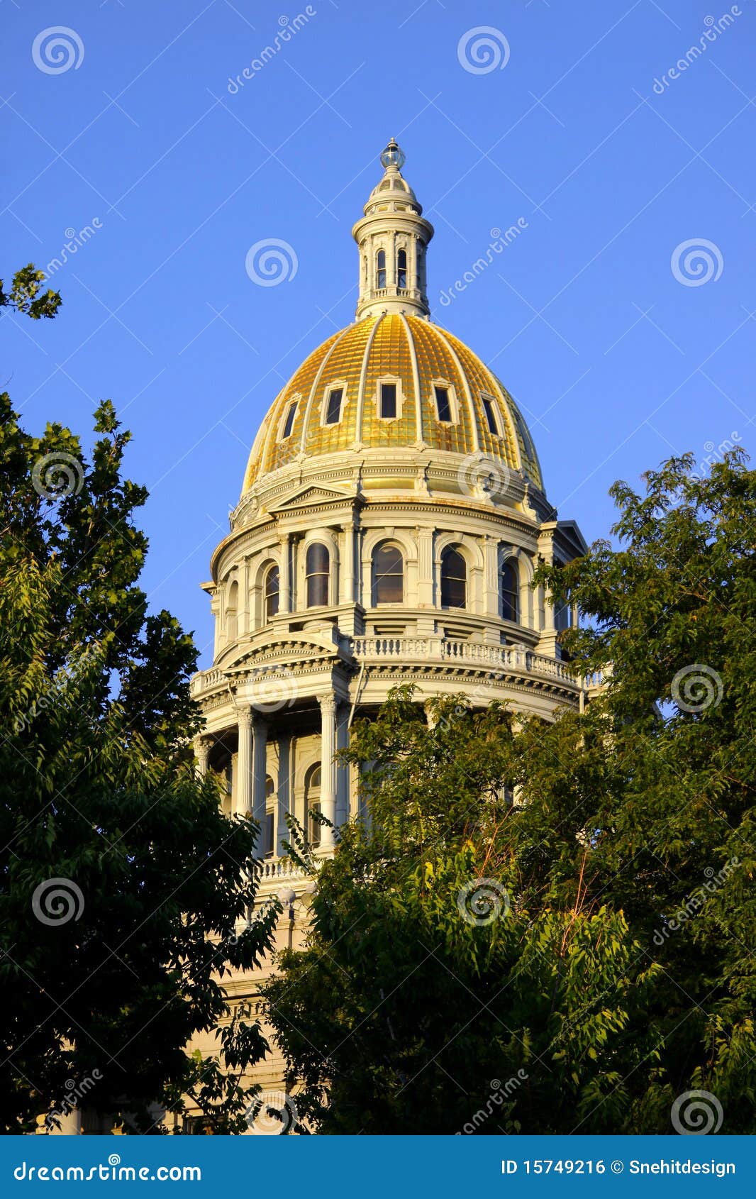Colorado state Capital stock photo. Image of classical - 15749216