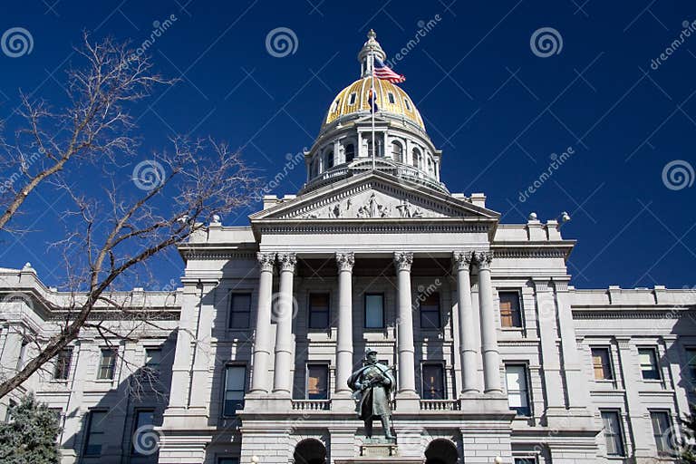 Colorado State Capitol stock image. Image of legislative - 597365