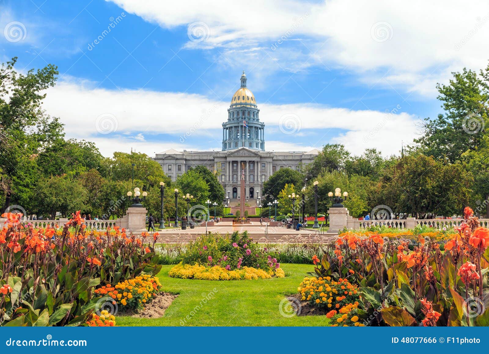 Colorado State Capitol Building Stock Photo - Image of steps, avenue ...