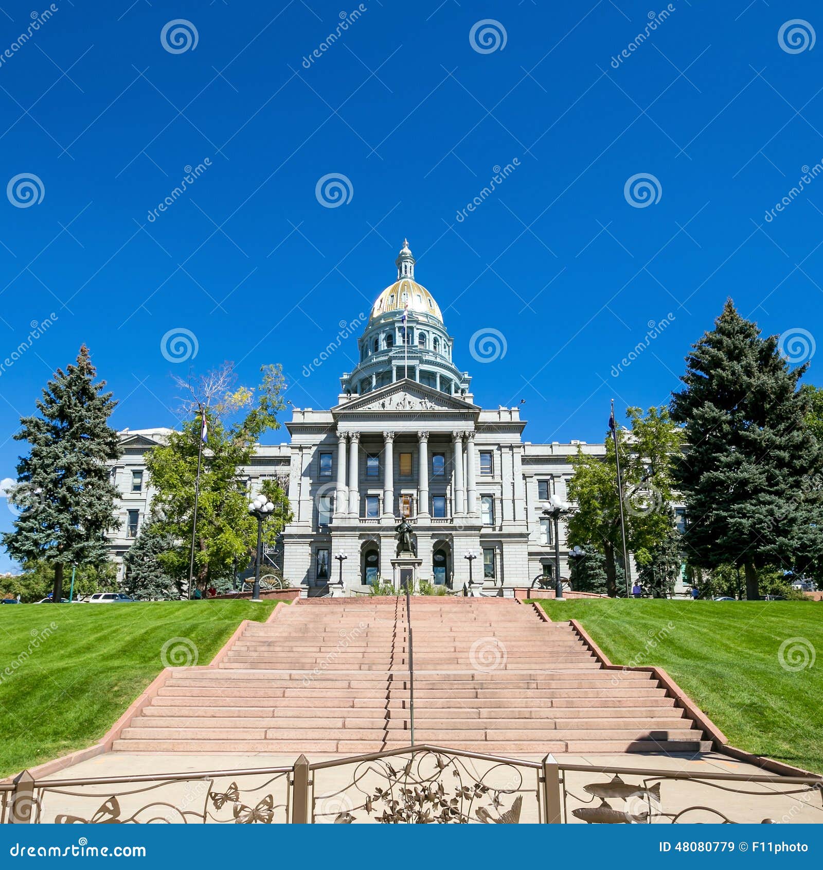 Colorado State Capitol Building Stock Image - Image of tourism, america ...
