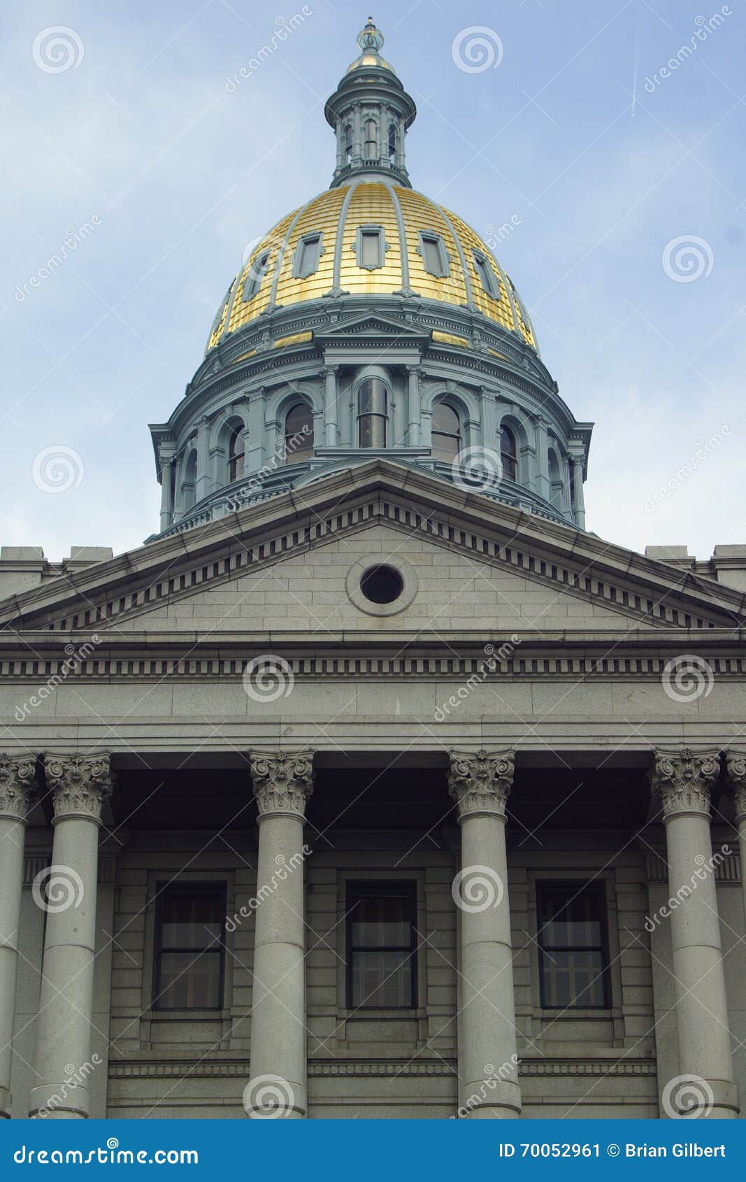 Colorado State Capitol Building in Denver Stock Image - Image of ...