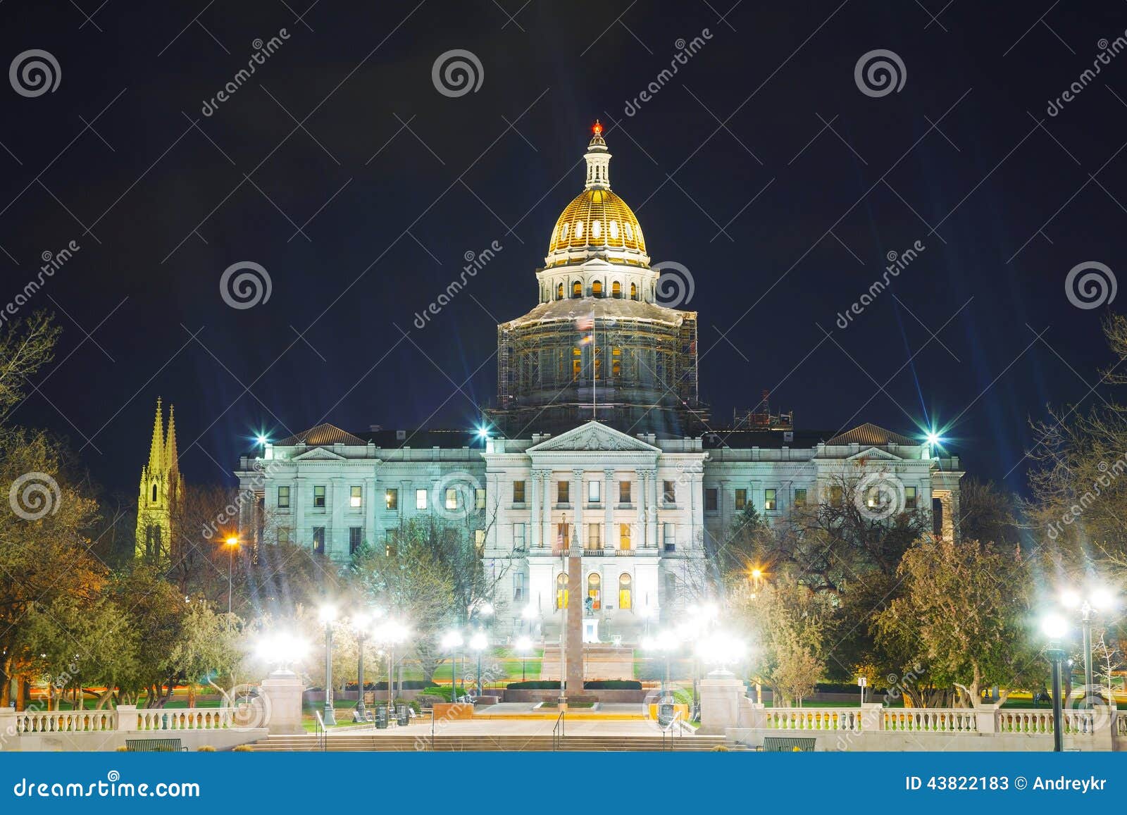 Colorado State Capitol Building in Denver Stock Image - Image of ...