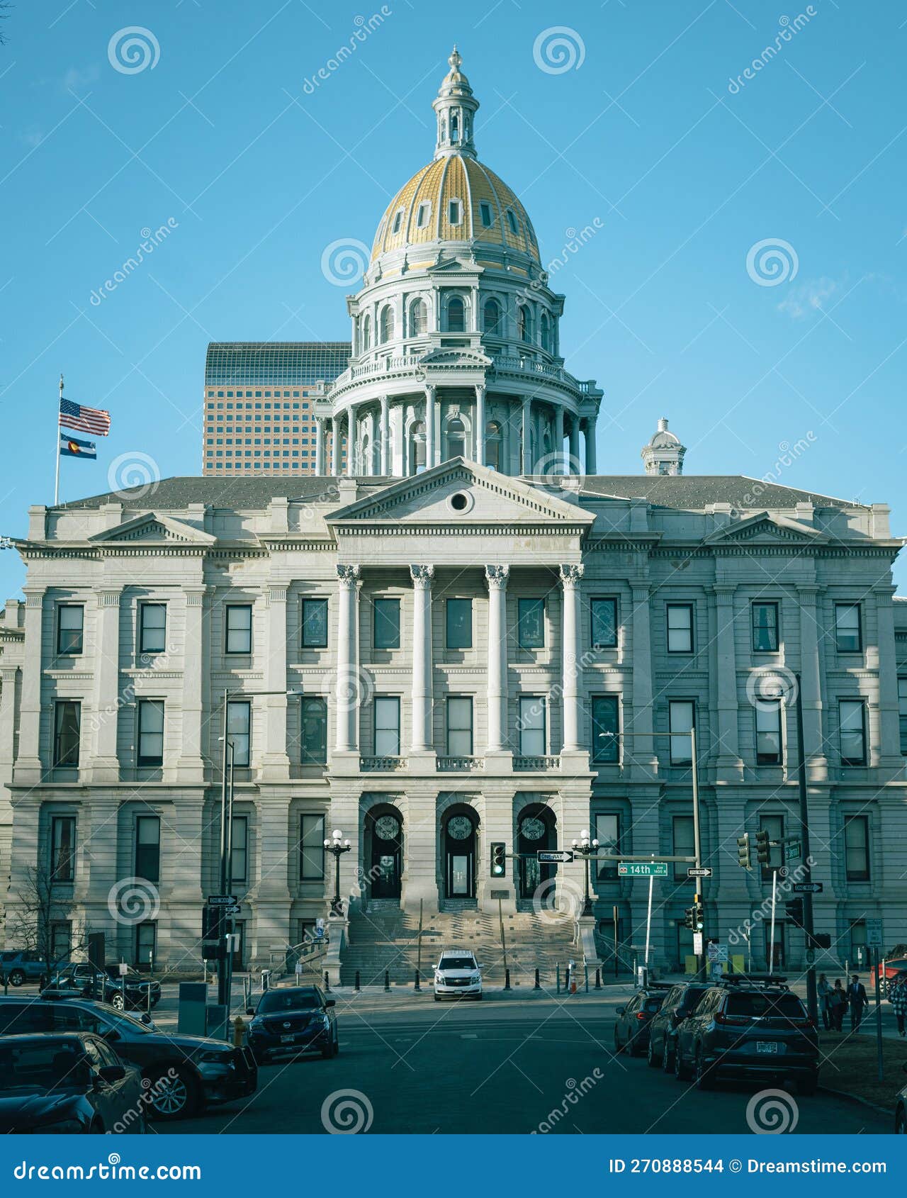 Colorado State Capitol, Denver, Colorado Editorial Stock Image - Image ...