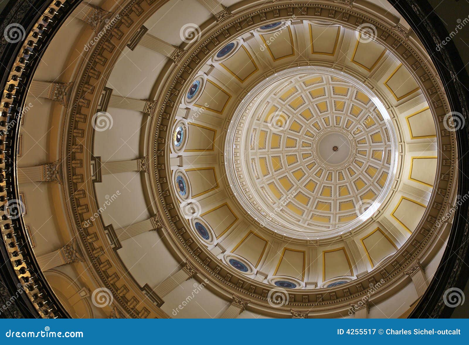Colorado State Capitol Dome Stock Image - Image of denver, floors: 4255517