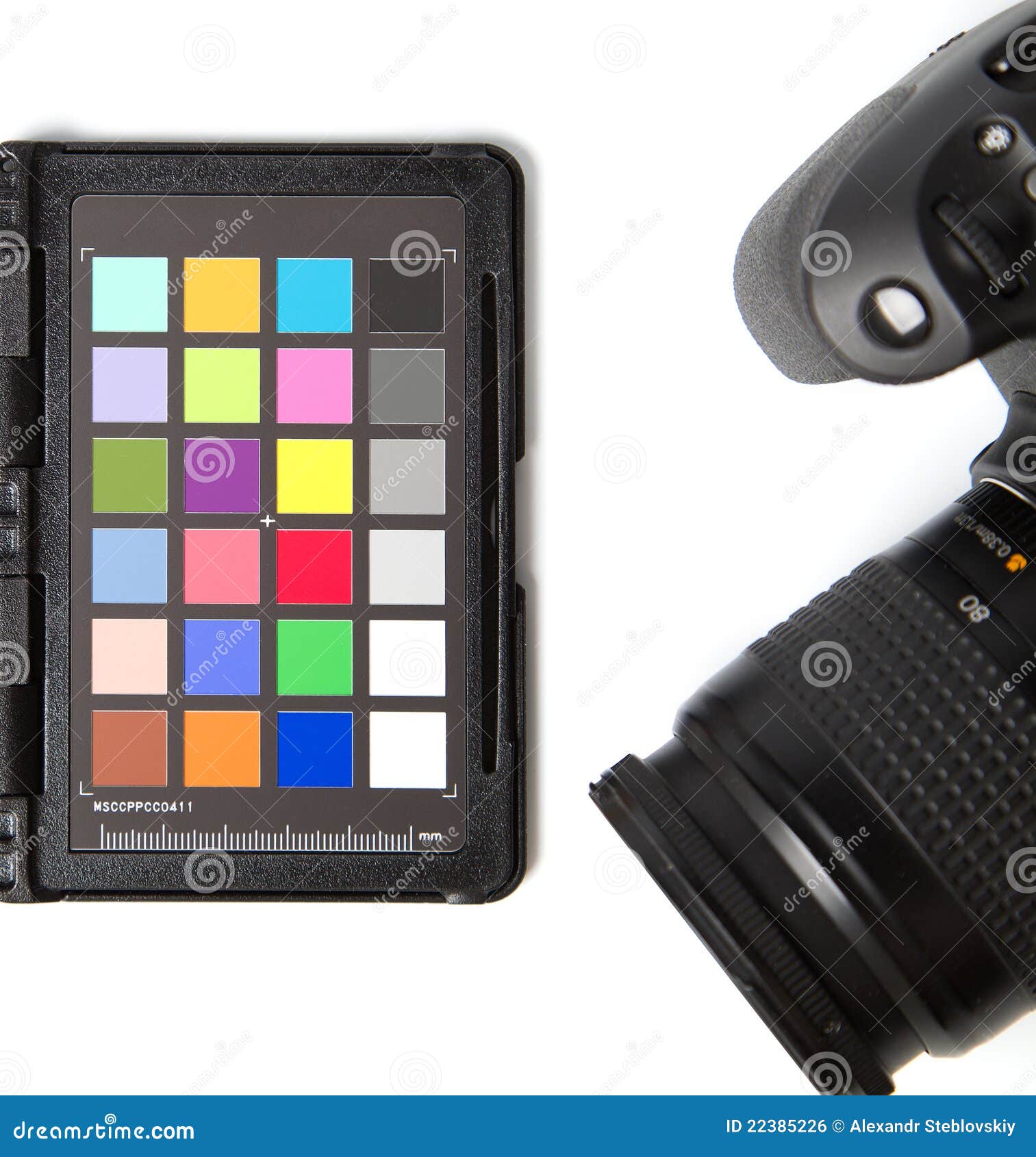 Colorchecker stock photo. Image of ruler, computer, adjust - 22385226