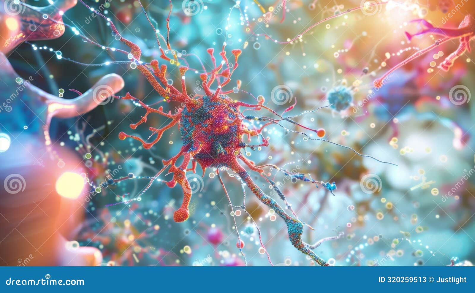 A Colorcoded Molecular Diagram Displaying Electron Density Distribution ...