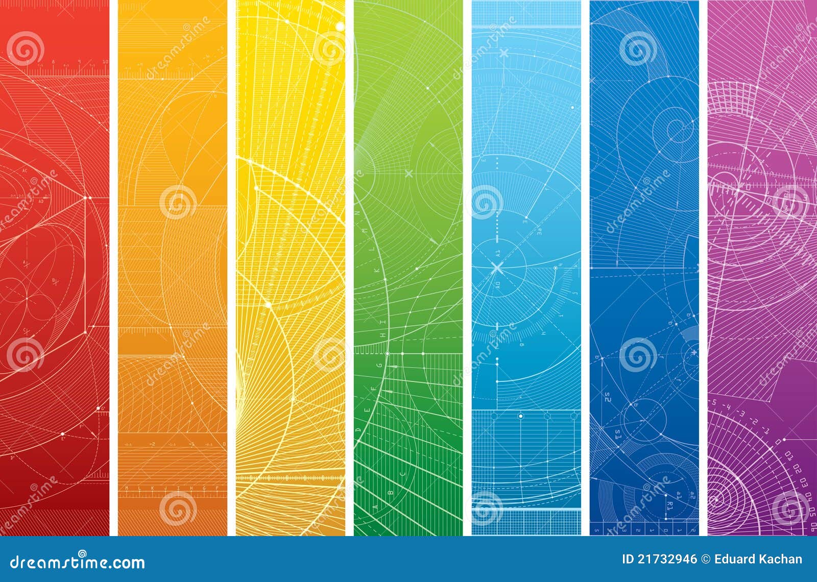 Colordraft pattern stock vector. Illustration of dotted - 21732946