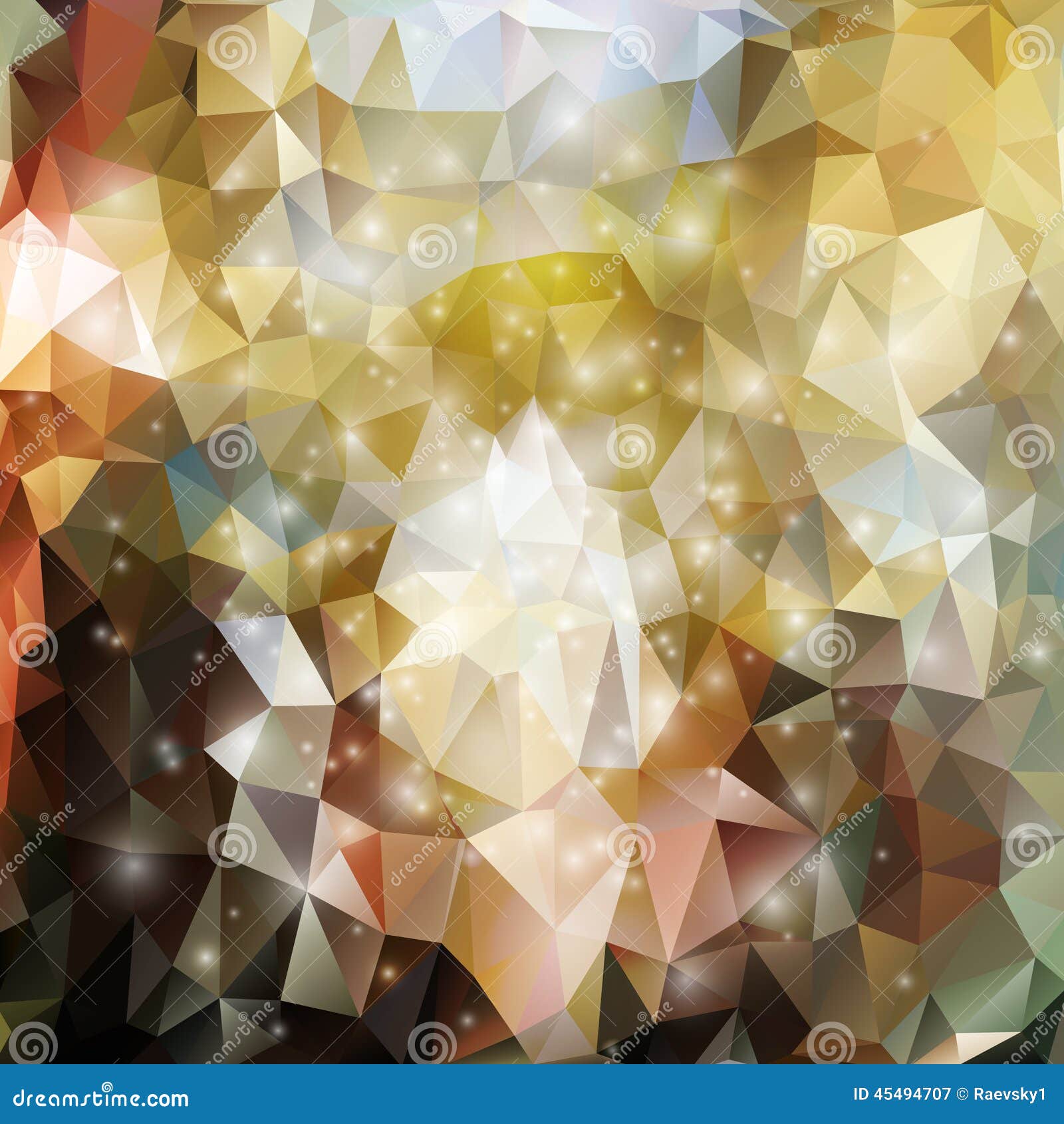 Colored Abstract Background, Triangle Design Stock Vector ...