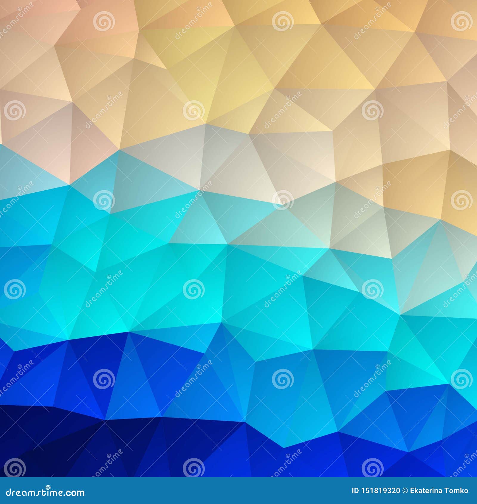 Colored Abstract Background of Triangles. Presentation Layout Stock ...