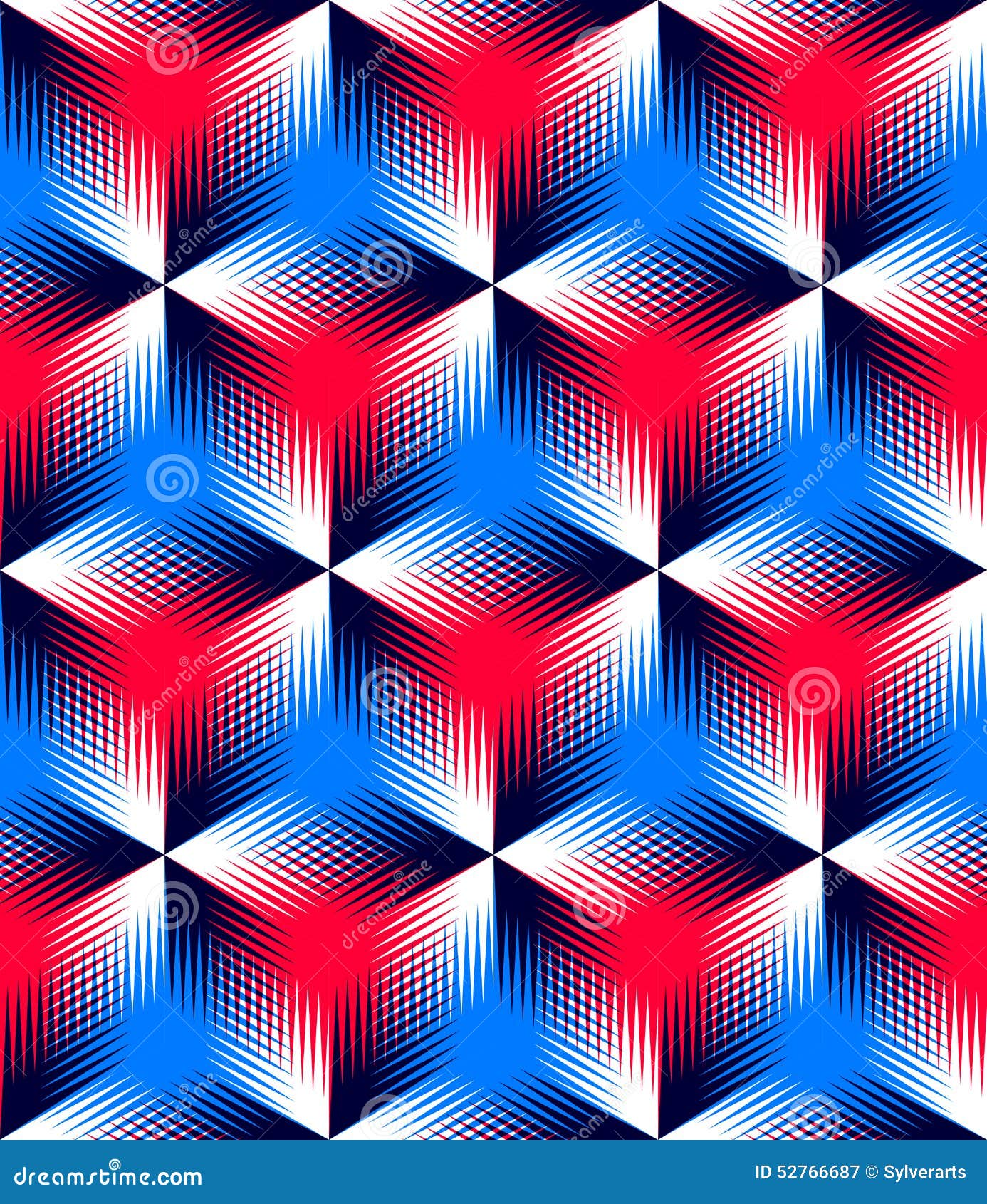 Colored Abstract Interweave Geometric Seamless Pattern, EPS10. B Stock ...