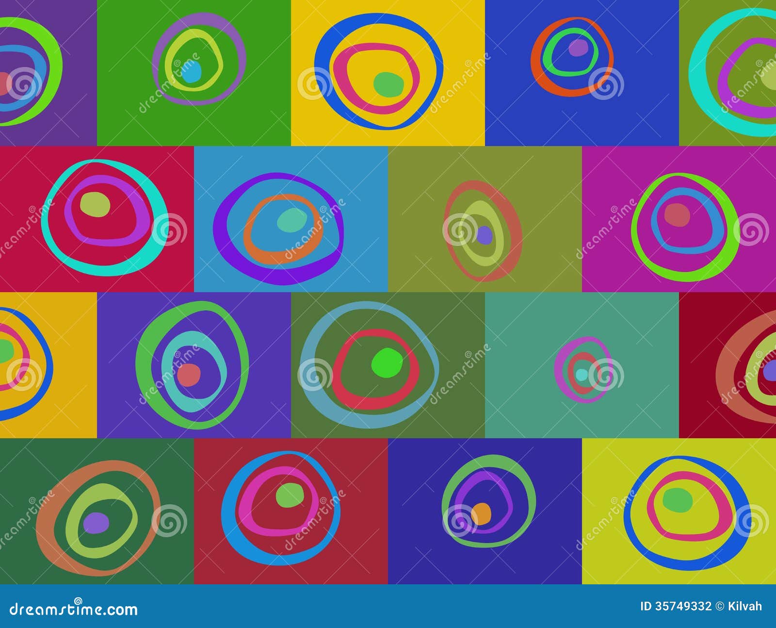 Colored abstract pattern stock illustration. Illustration of bird ...