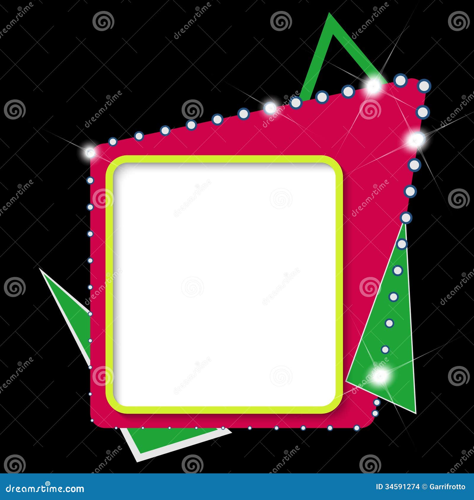 Colored Abstract Text Frames Stock Vector - Illustration of element ...