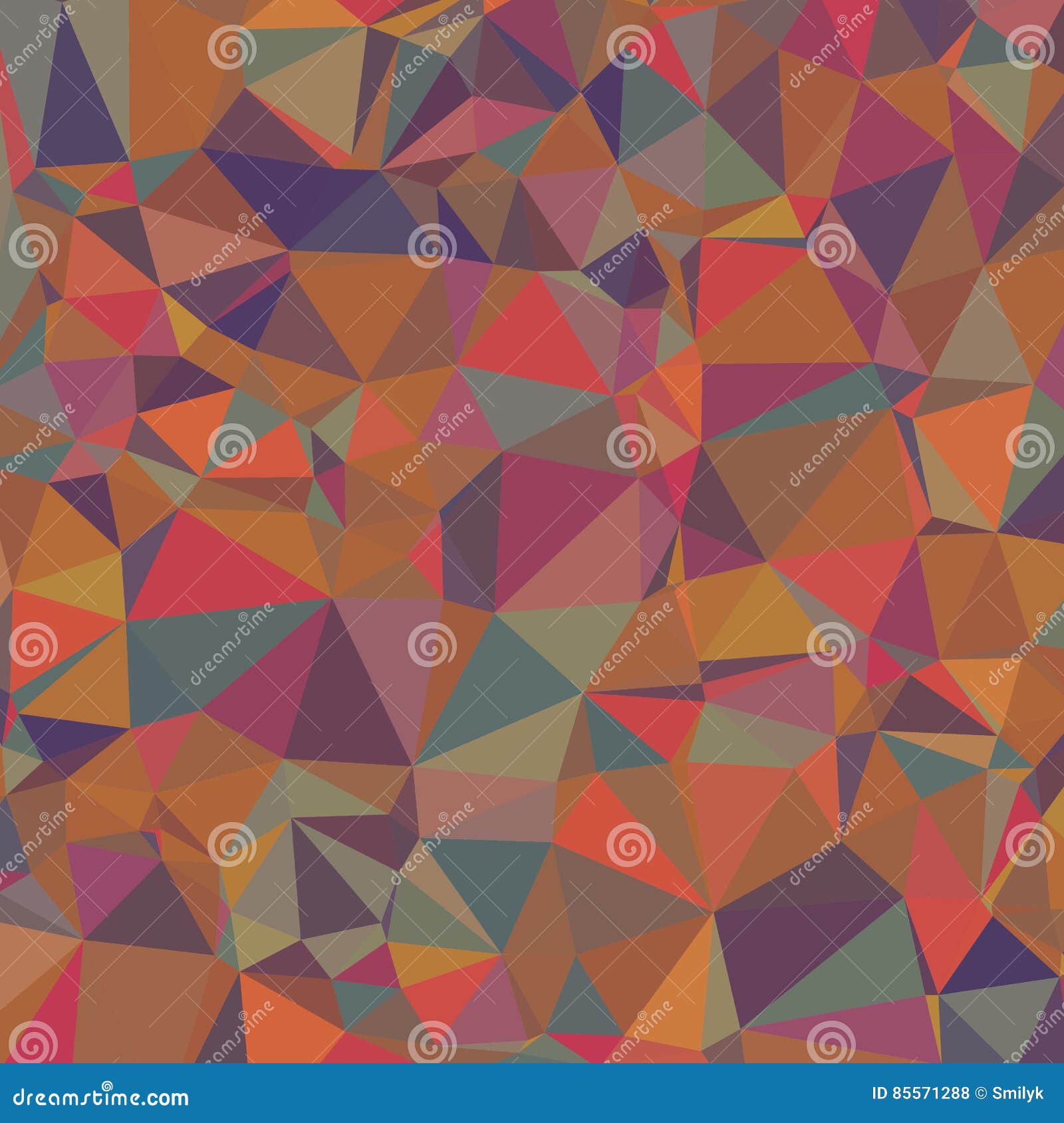 Colored Abstract Texture of Asymmetric Triangles. Stock Vector ...