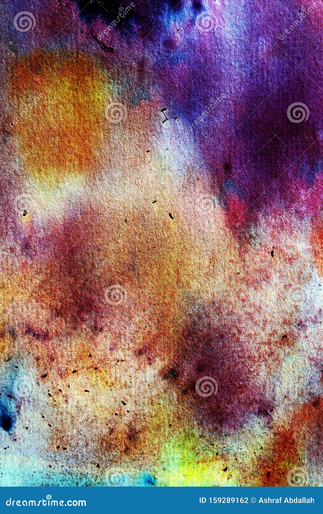 Colored Abstract Textures Extreme Rust Closeup Stock Photo - Image of ...