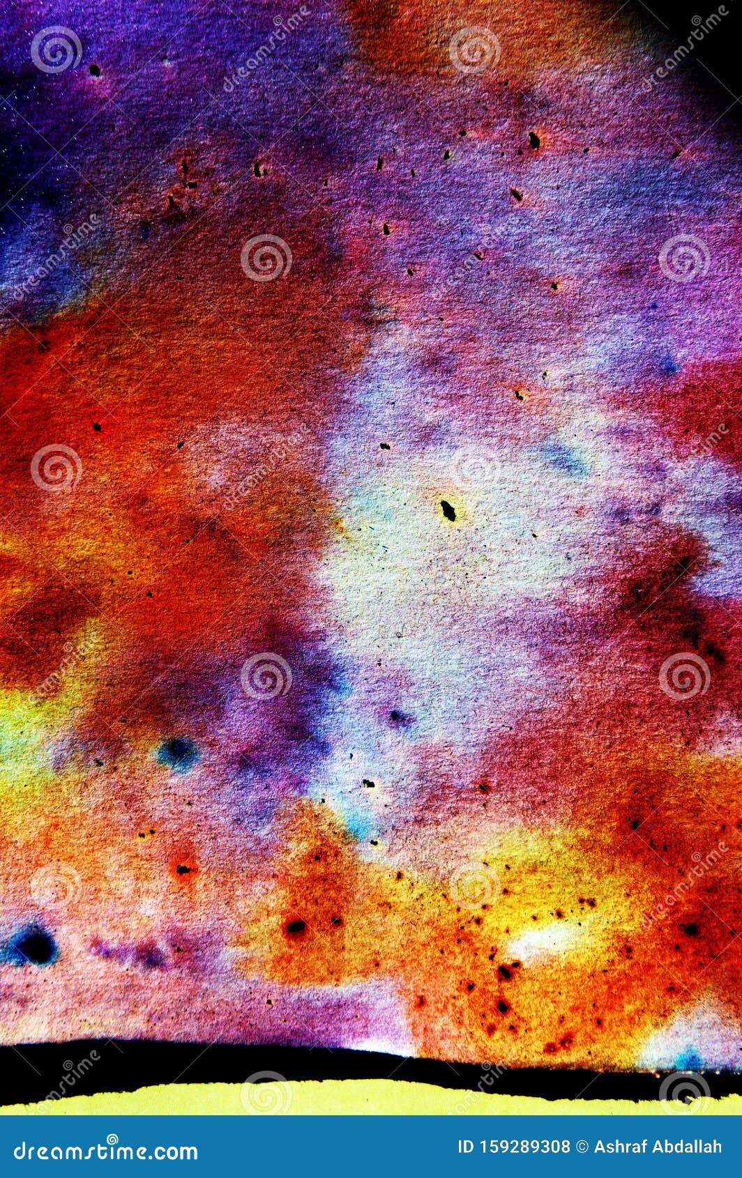 Colored Abstract Textures Extreme Rust Closeup Stock Photo - Image of ...