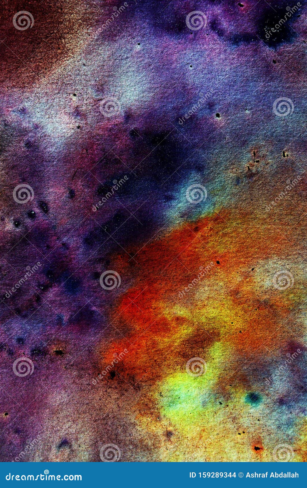 Colored Abstract Textures Extreme Rust Closeup Stock Photo - Image of ...
