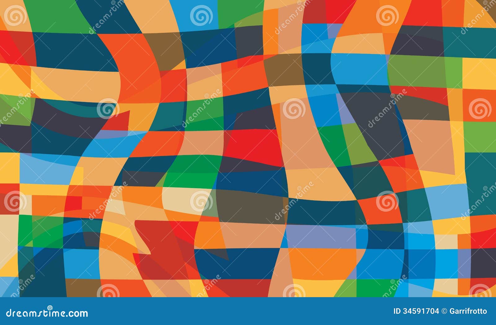 Colored Abstract Vector Background Stock Vector - Illustration of ...
