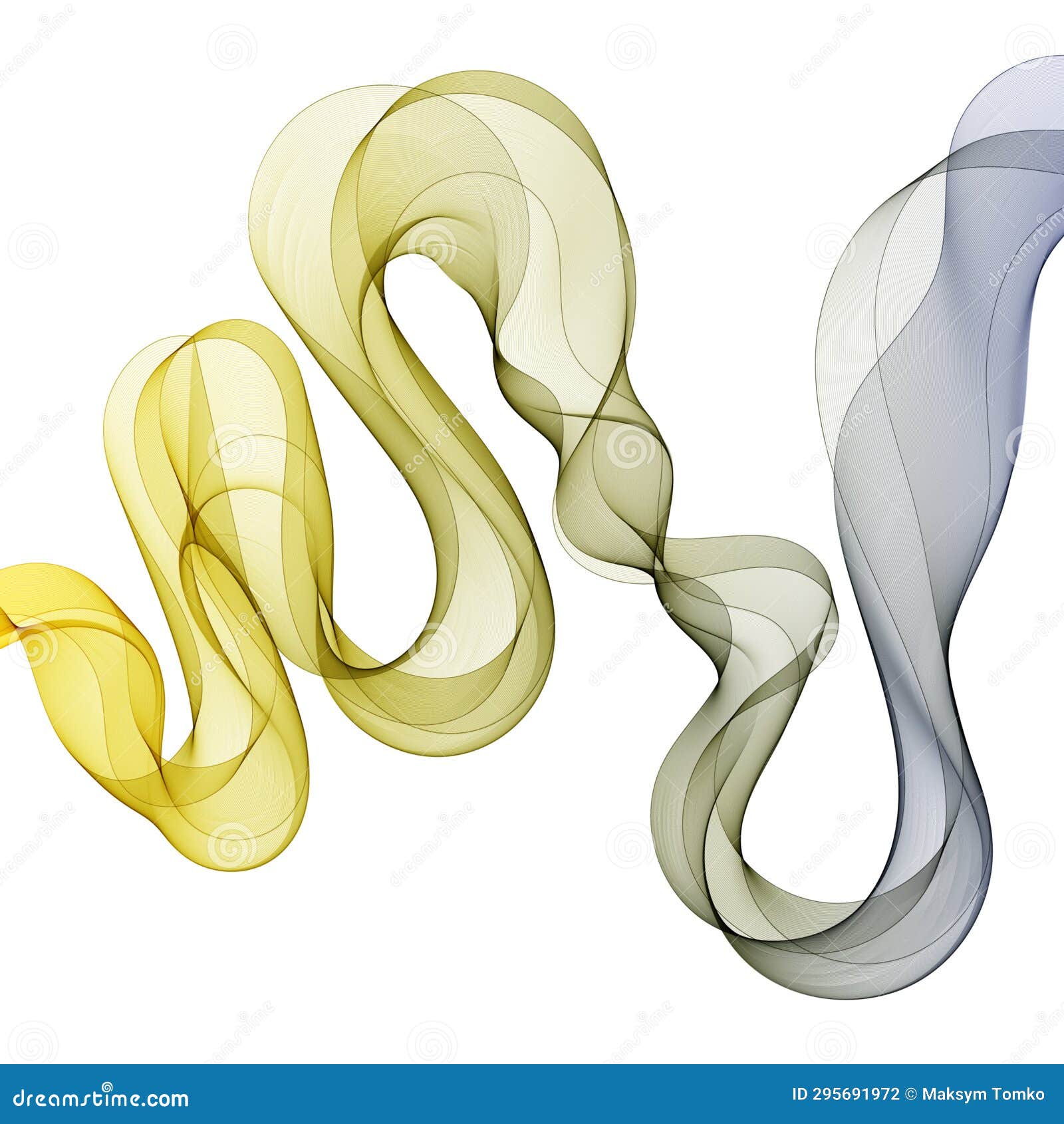 Colored Abstract Wave. Layout for Advertising. Eps 10 Stock ...