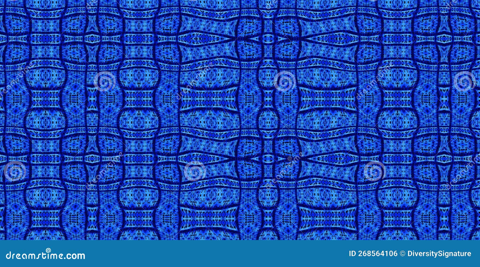 Colored African Pattern. Navy Blue. Ethnic Background. High Definition ...