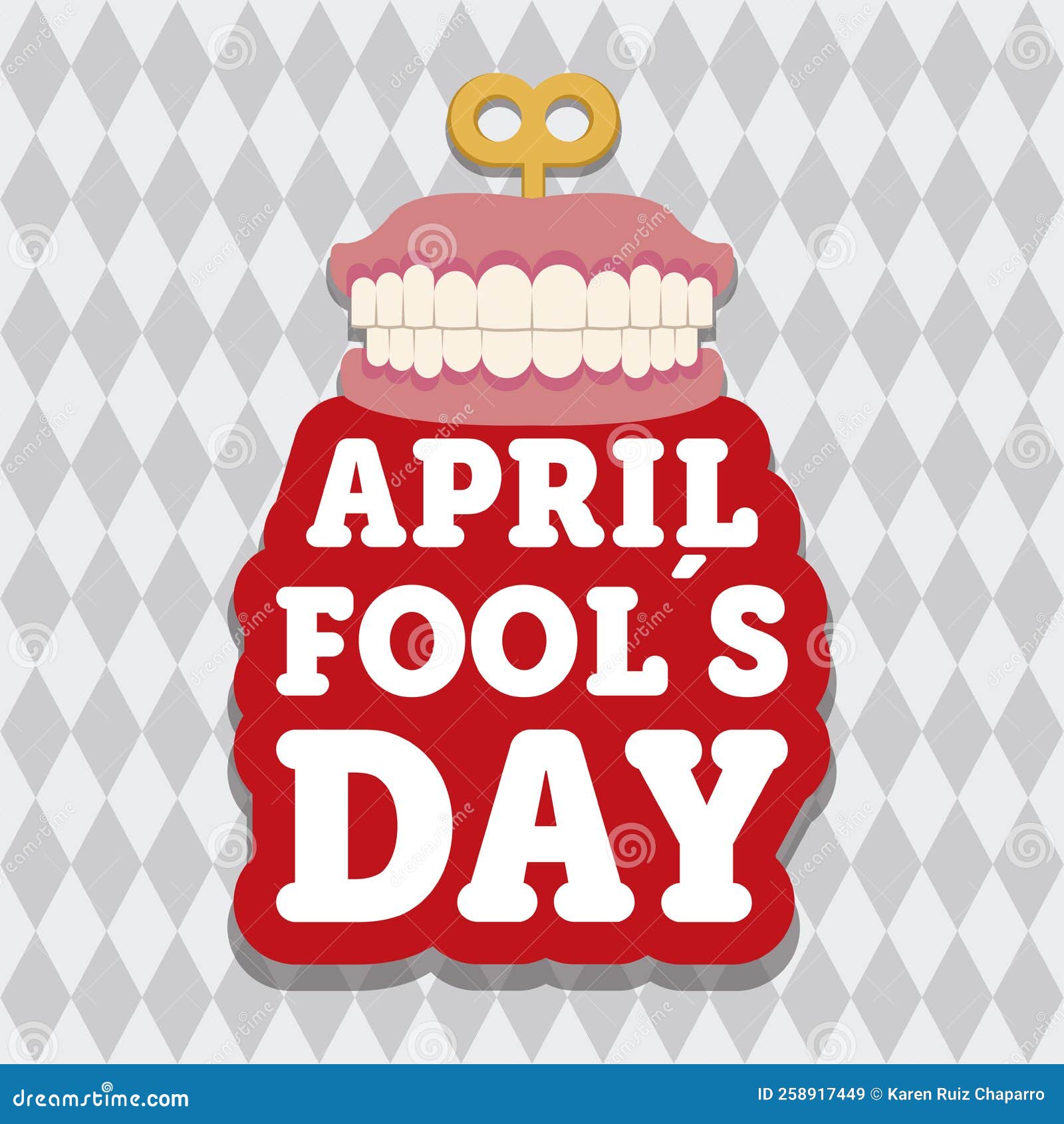Colored April Fools Day Poster Vector Stock Vector - Illustration of ...