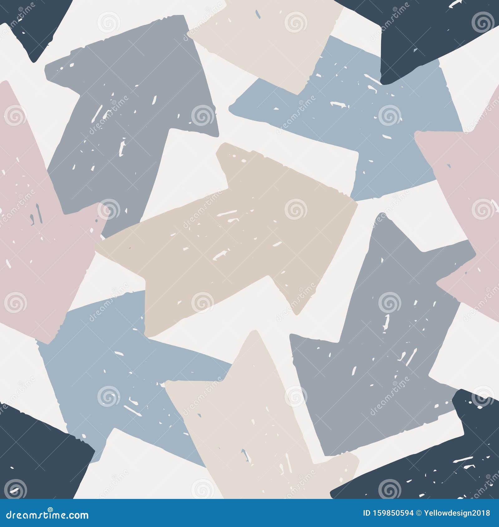 Colored Arrow Seamless Pattern. Cute Arrows Pattern Backdrop Stock ...