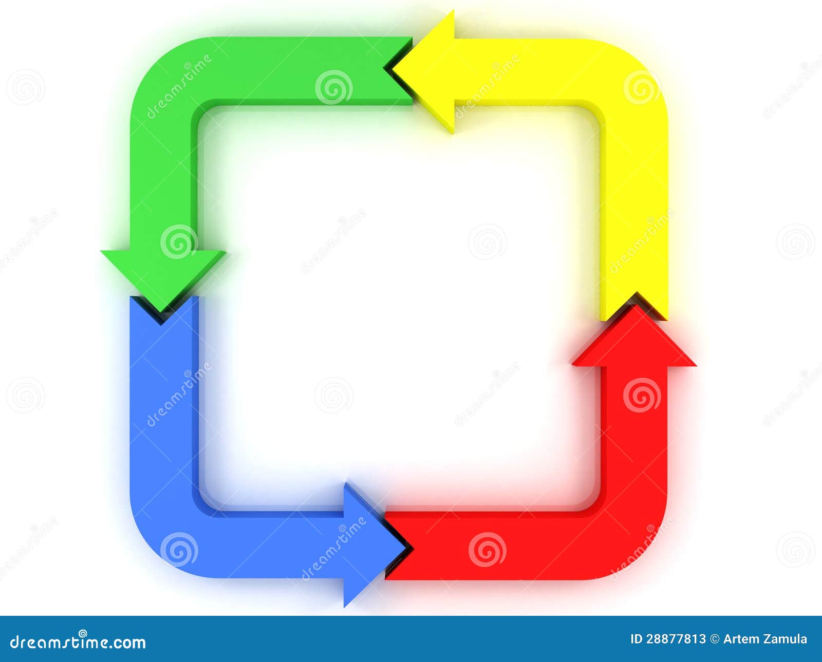 Colored arrows stock illustration. Illustration of colored - 28877813