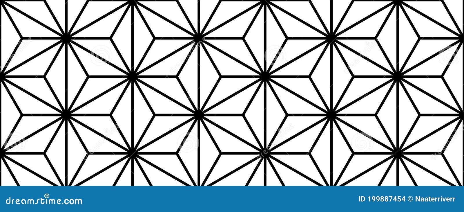 Colored asanoha pattern stock illustration. Illustration of abstract ...