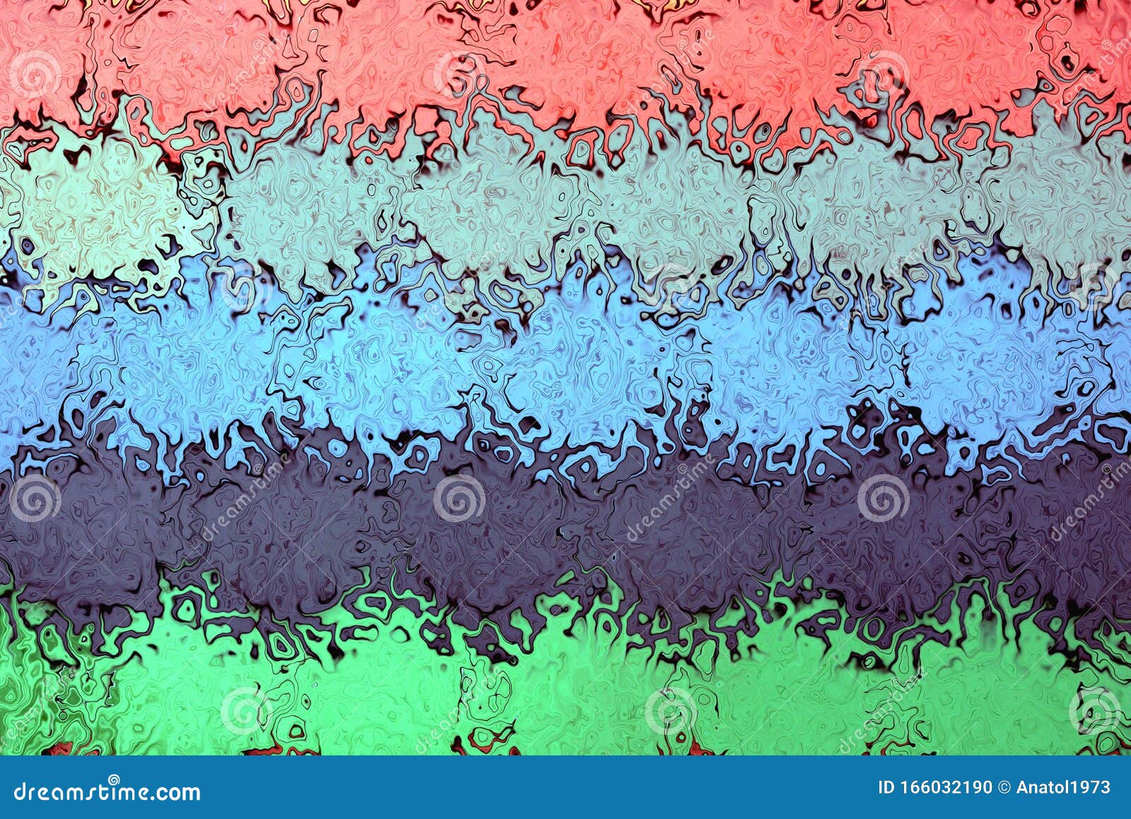 Colored Background from Abstraction and Distortion with Colorful Spots ...