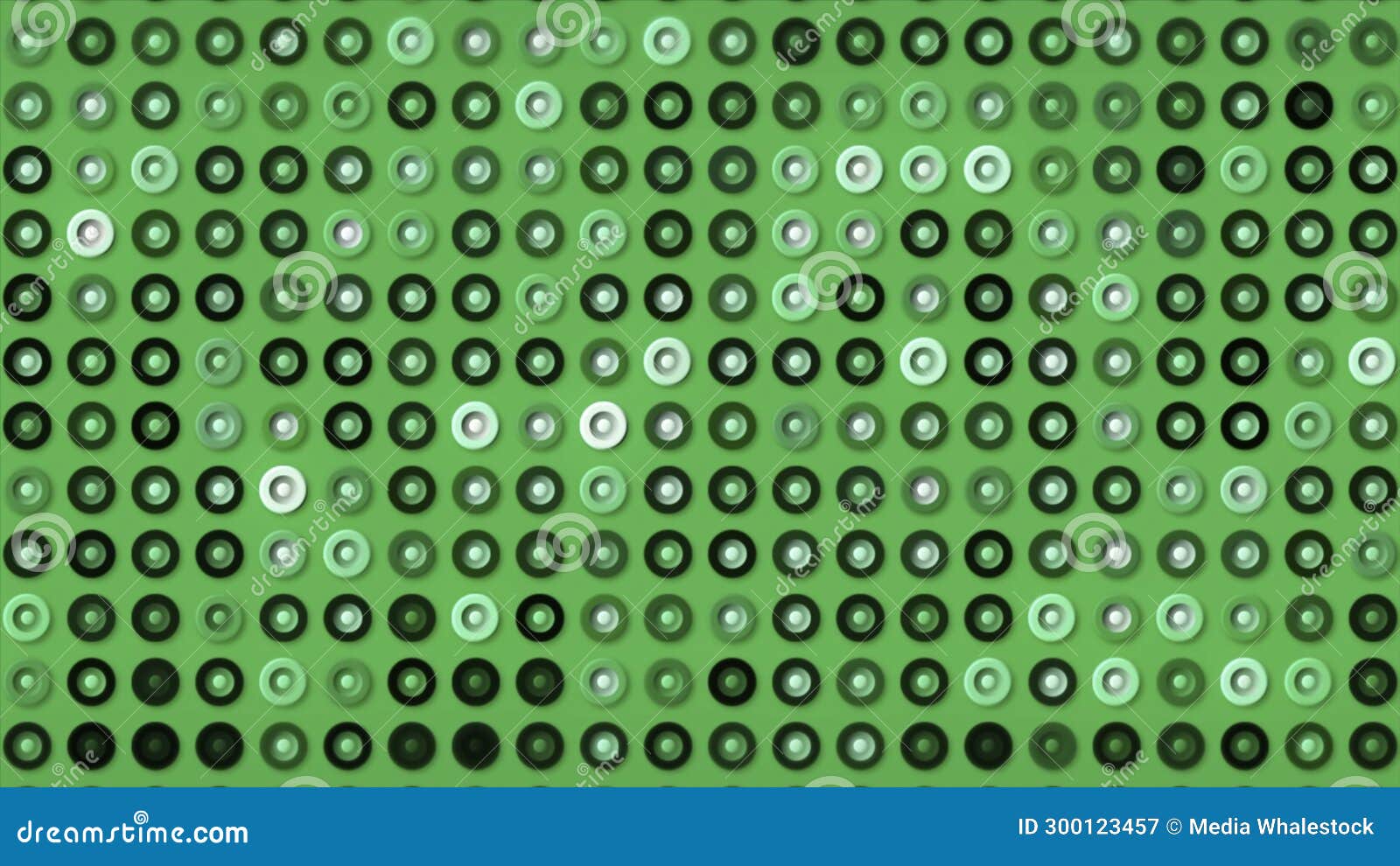 Colored Background with Changing Colors of Rings and Dots. Motion Stock ...