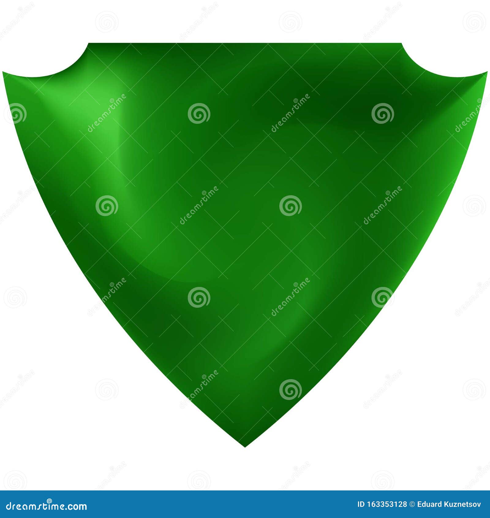 Colored Background in the Form of a Shield Stock Illustration ...